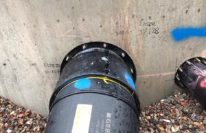 Link-Seals Mechanically Seals Pipe Penetrations at Australian Chips ...