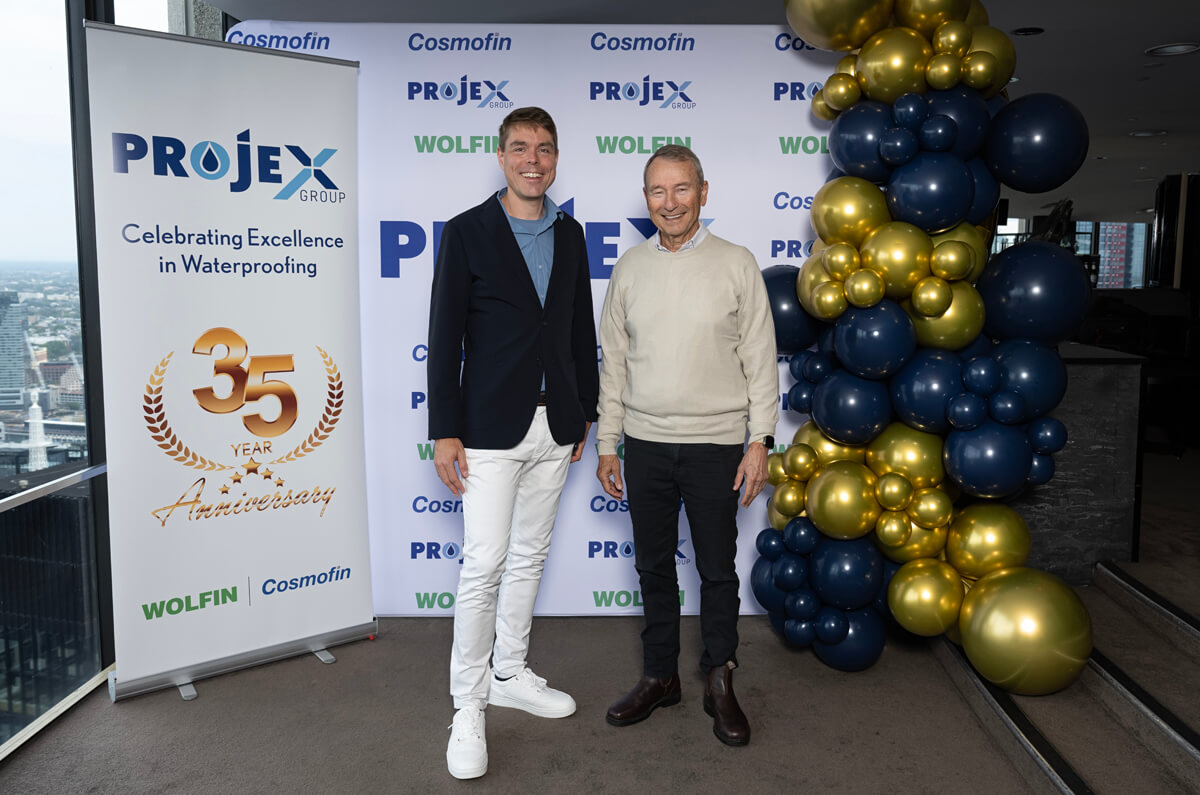 Celebrating 35 Years of Excellence in Waterproofing | Projex Group - Projex