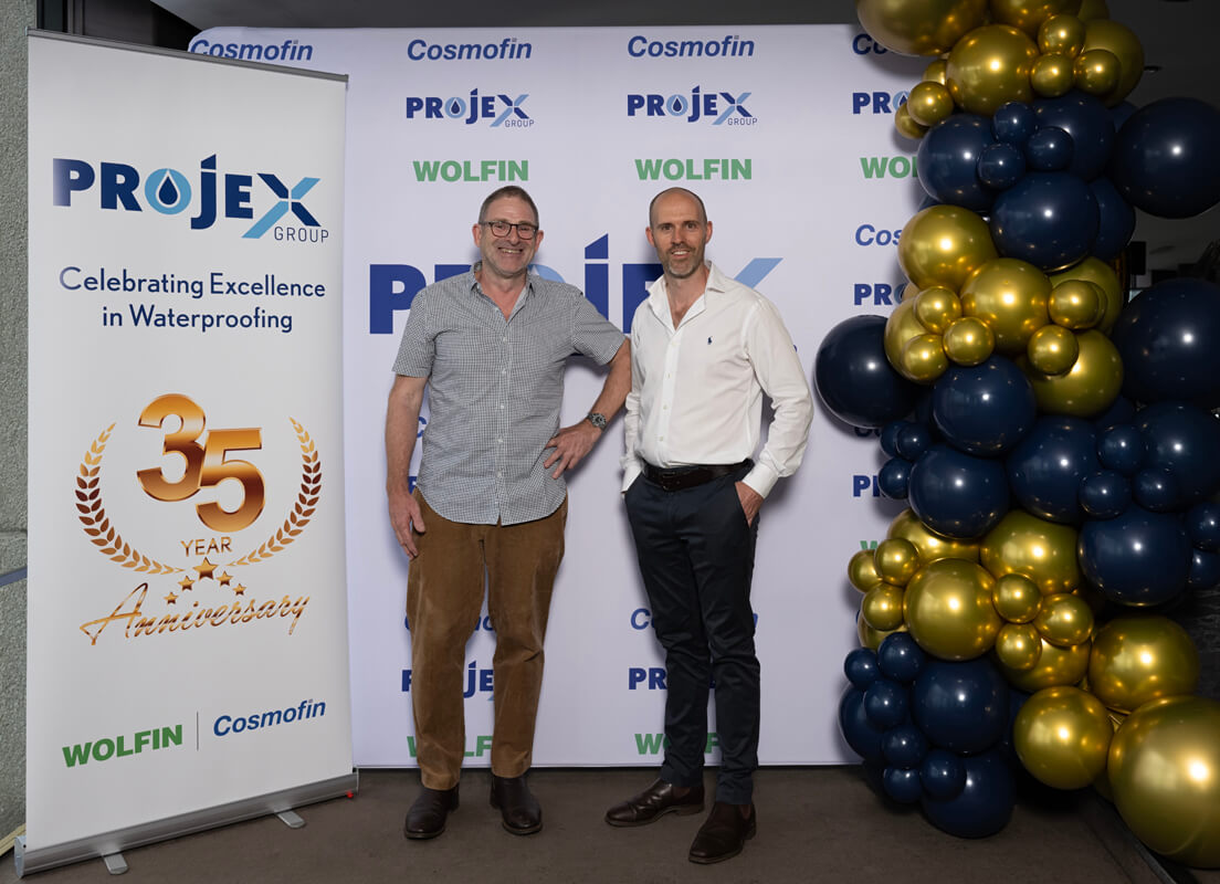 Celebrating 35 Years of Excellence in Waterproofing | Projex Group - Projex